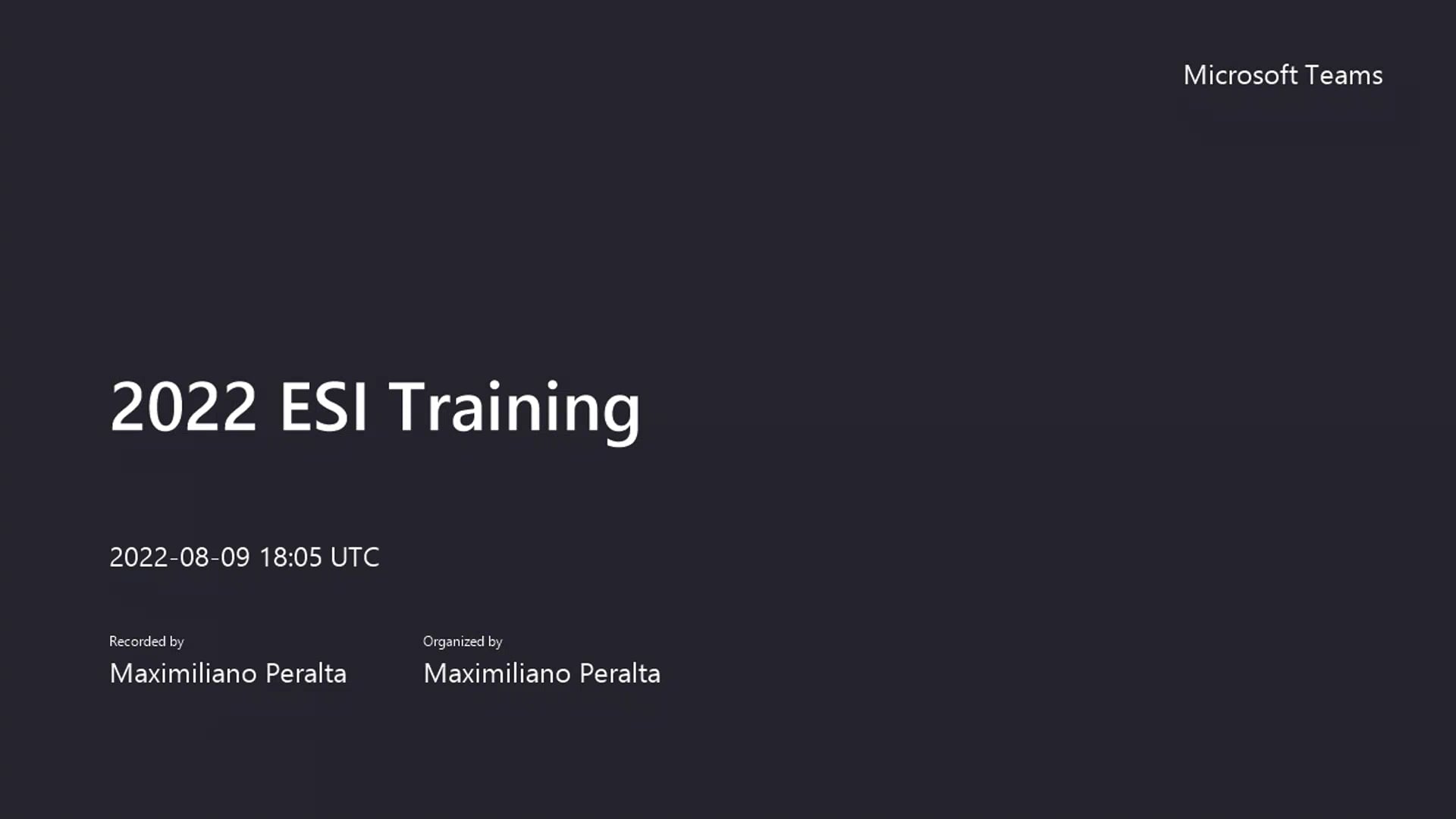 2022 ESI Training-20220809_140518-Meeting Recording.mp4 on Vimeo