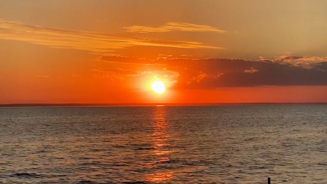 Sunset Open Sea Evening Sun Golden - Free video on Pixabay
