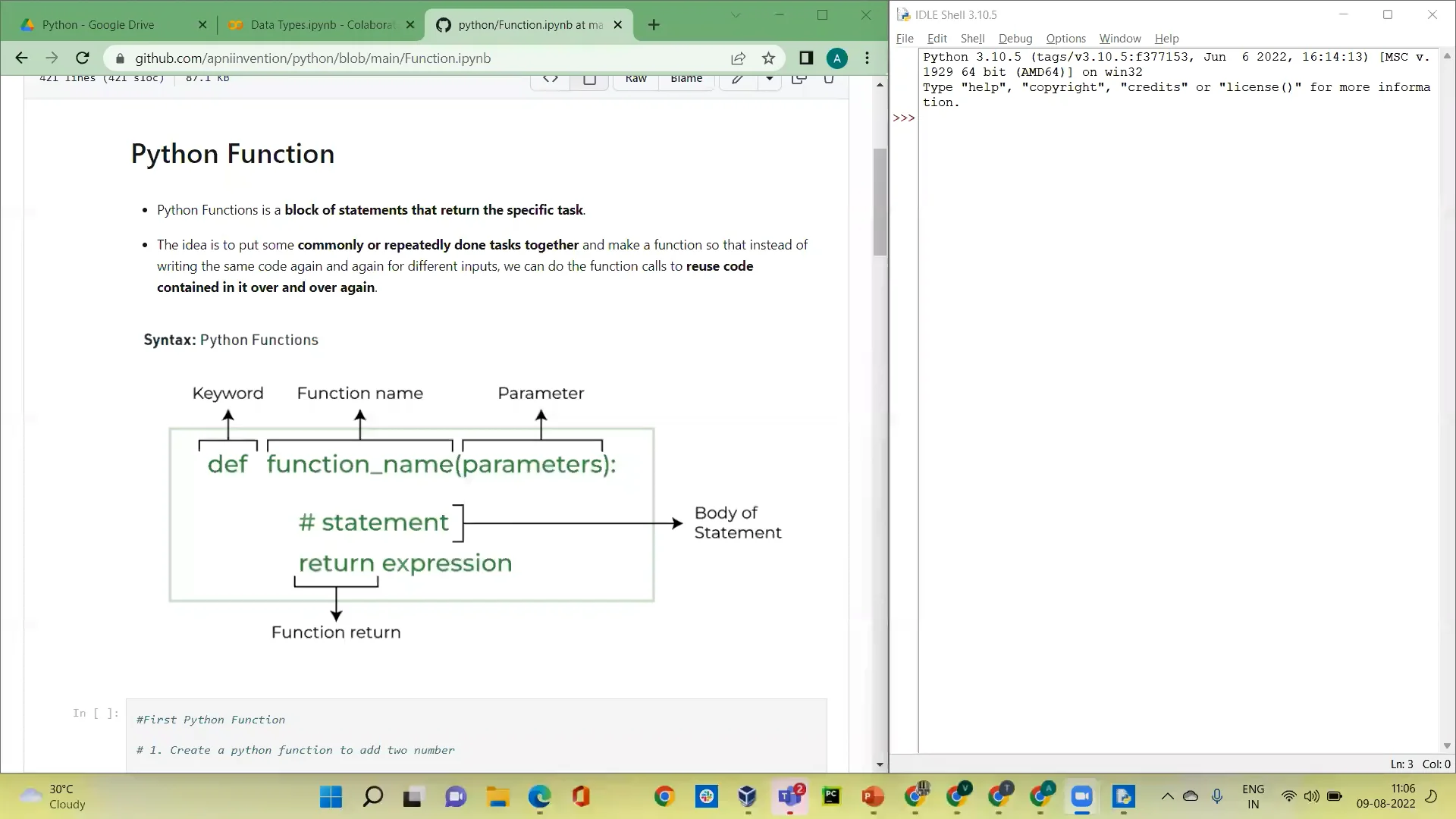Python--Functions.mp4 on Vimeo