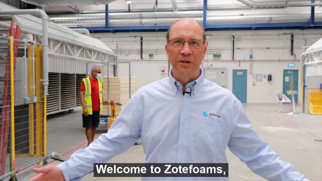 Zotefoams Plc. of Croydon, Surrey at K 2022 in Düsseldorf