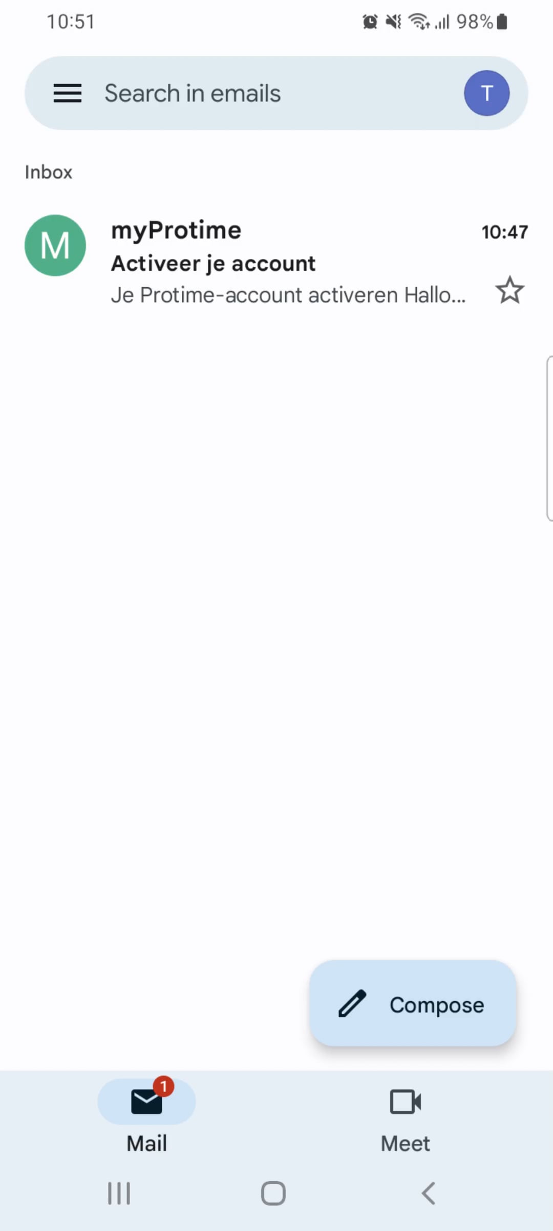 Activeer myprotime account 1st setup .mp4 on Vimeo