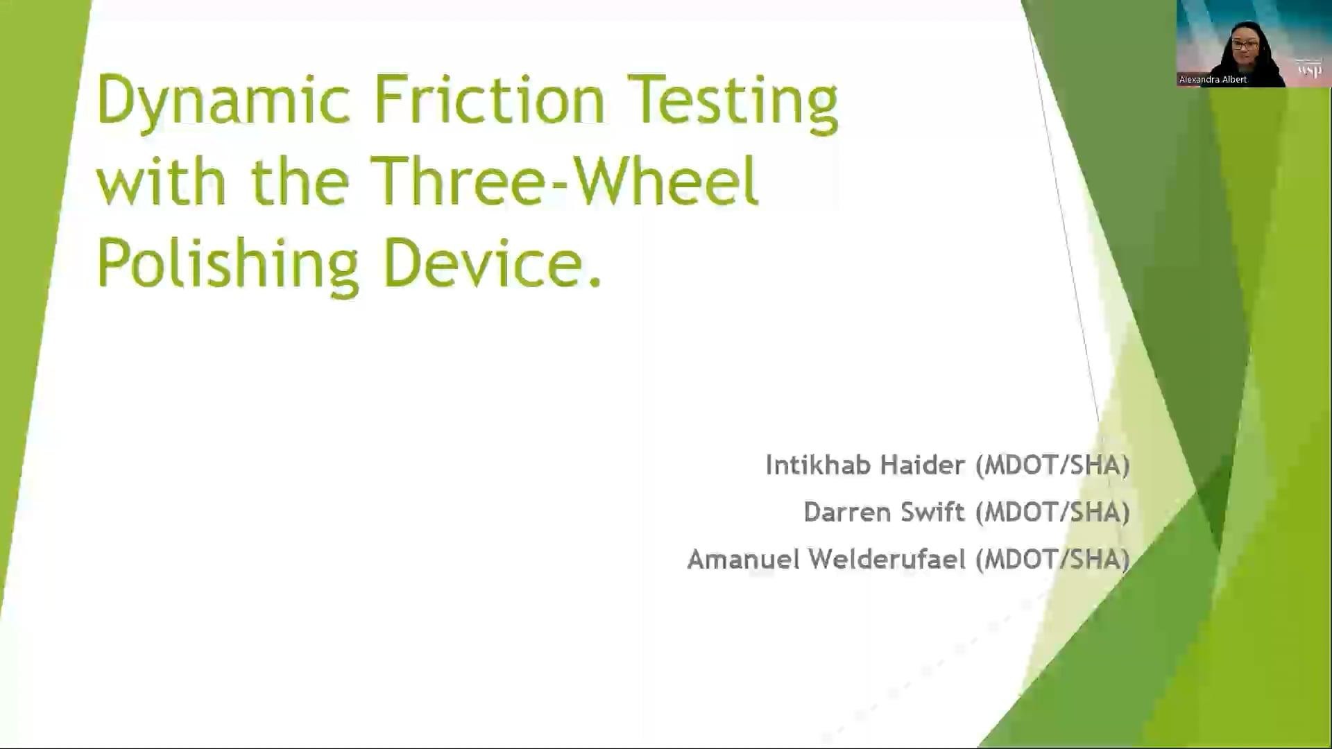 Dynamic Friction Testing with the Three-Wheel Polishing Device on Vimeo