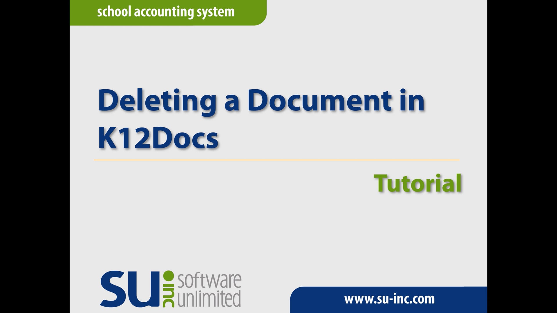 Training Tutorials - K12Docs - Deleting a Document in K12Docs on Vimeo