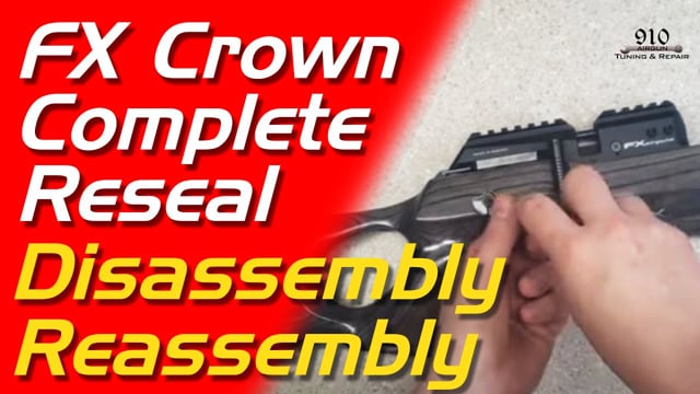 FX Crown MKI and MKII Complete Reseal - FX Airguns Crown O-Rings Reseal ...