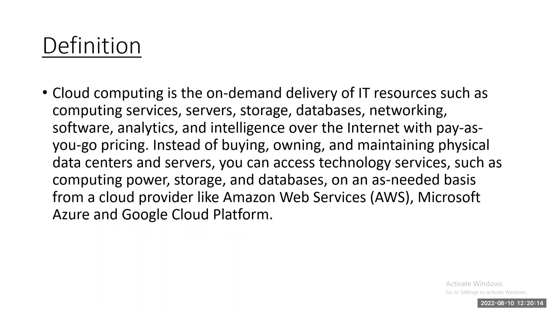 Introduction_to_cloud on Vimeo