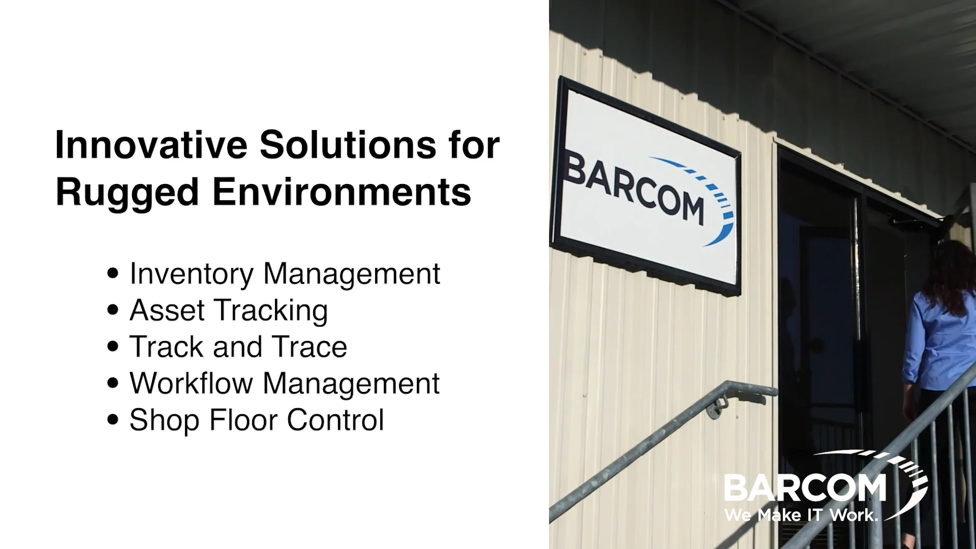 Barcom Warehouse Solutions for Track & Trace Excellence