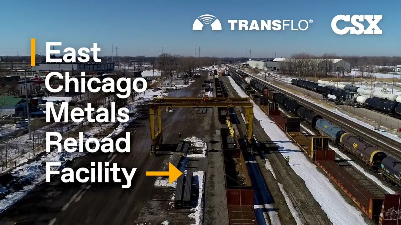 TRANSFLO East Chicago Metals Reload Terminal on Vimeo