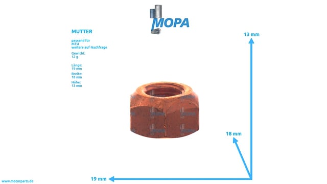0009903150 - MOPA MUTTER passend für MTU Motoren on Vimeo