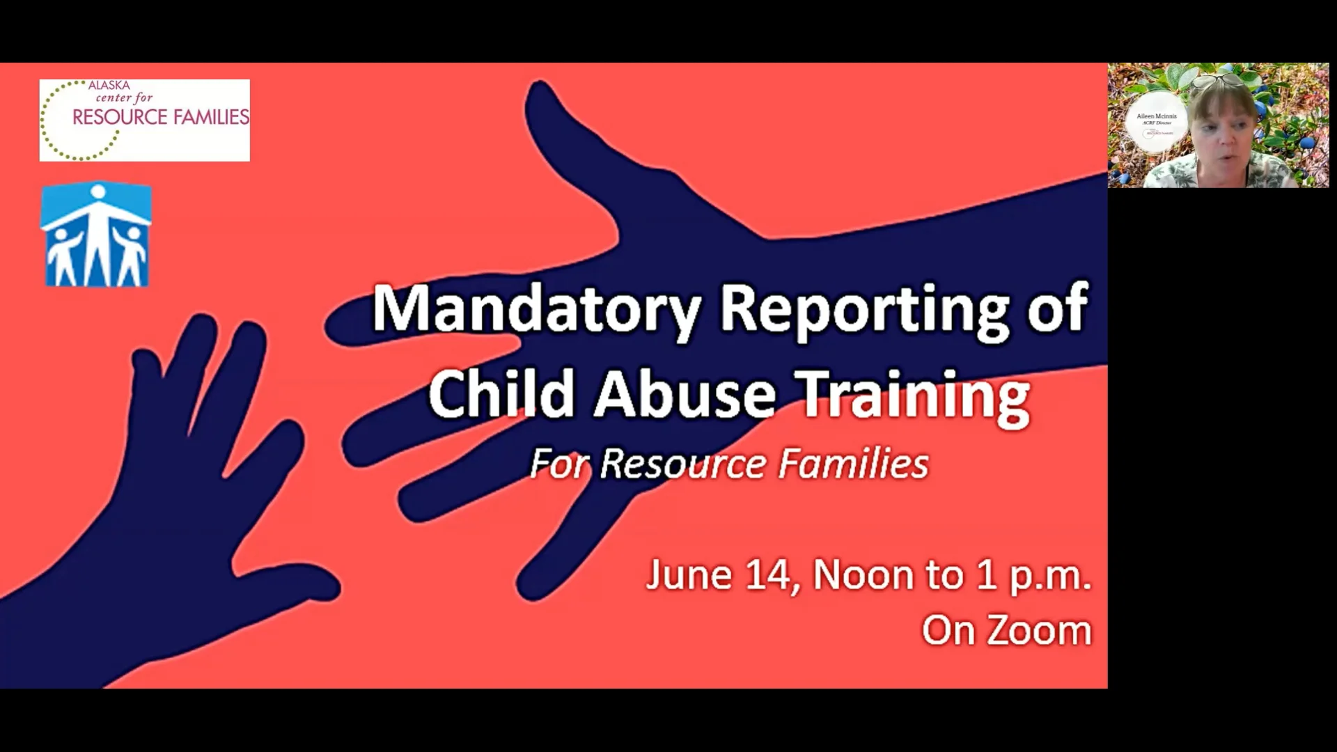 Mandatory Reporting of Child Abuse Training for Resource Families