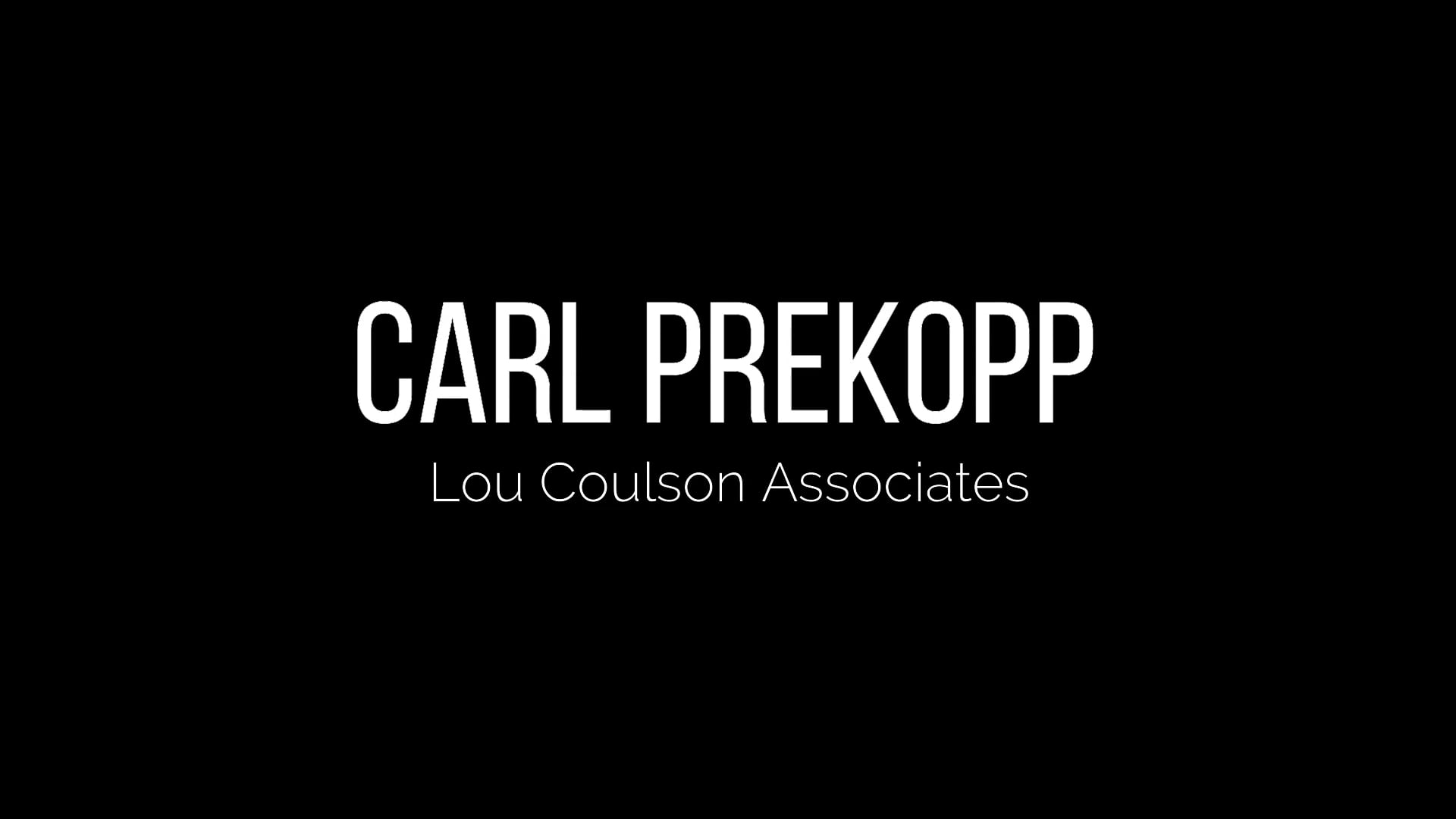 Carl Prekopp