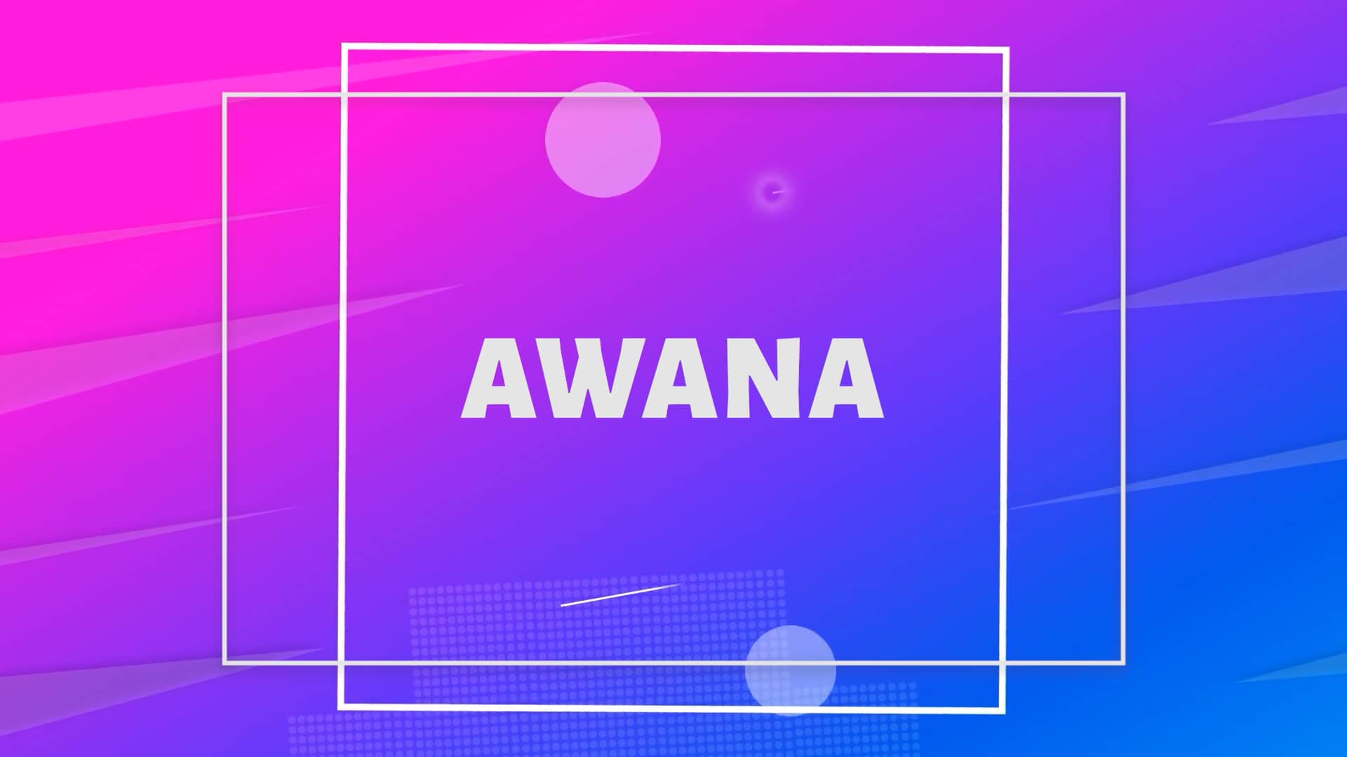 What is Awana? on Vimeo