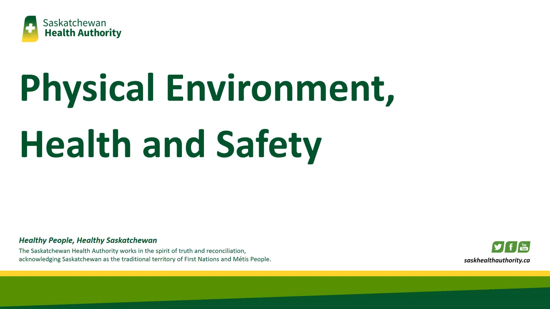 Chapter 9: Physical Environment, Health and Safety on Vimeo