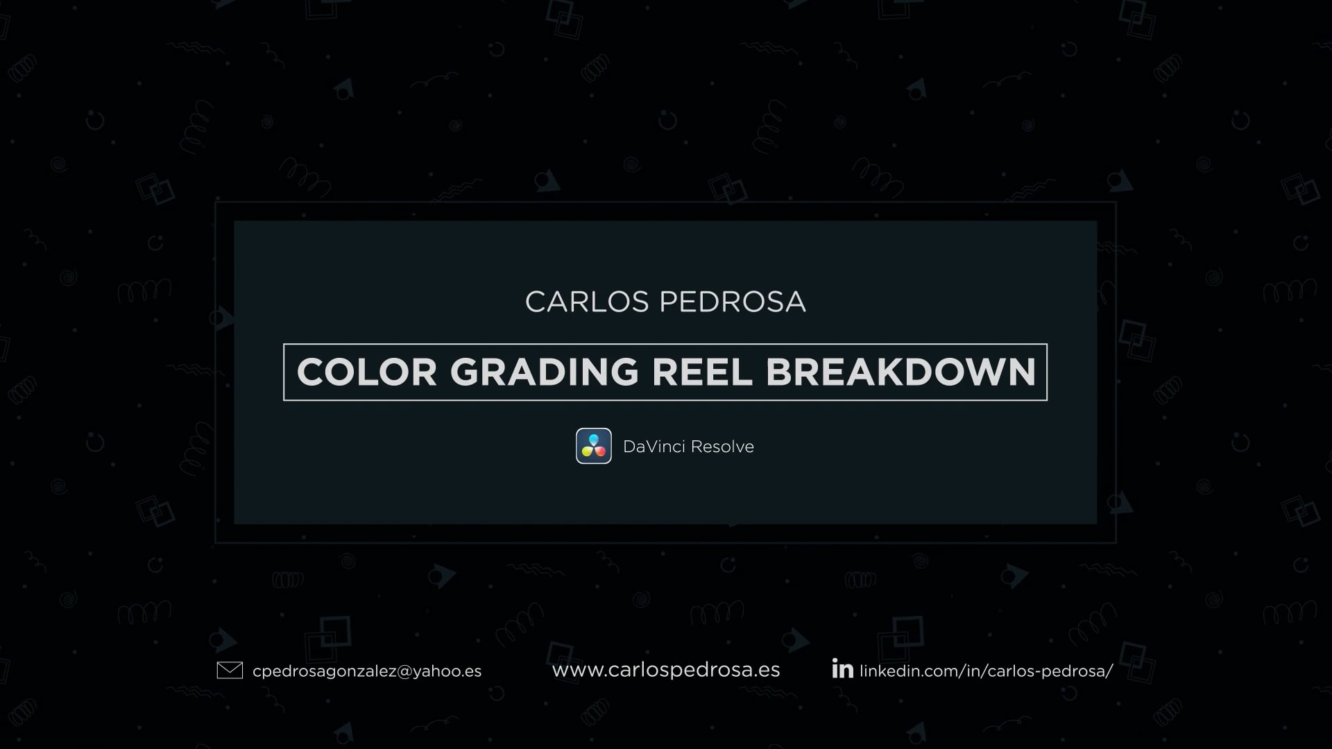 Color Grading Reel - Breakdown on Vimeo