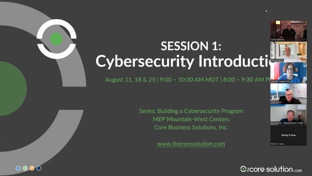 Building a Cybersecurity Program - Generating Client Interest on Vimeo