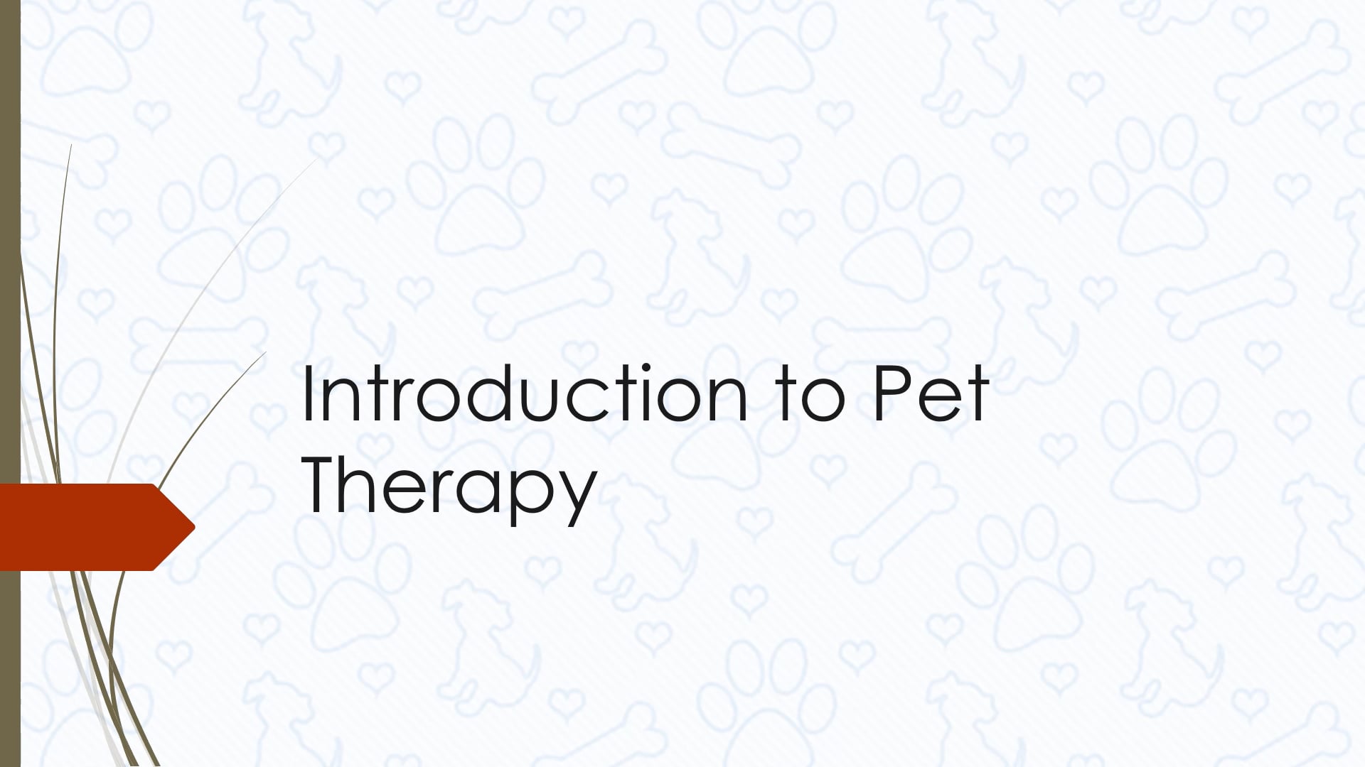 52 Introduction to Pet Therapy on Vimeo