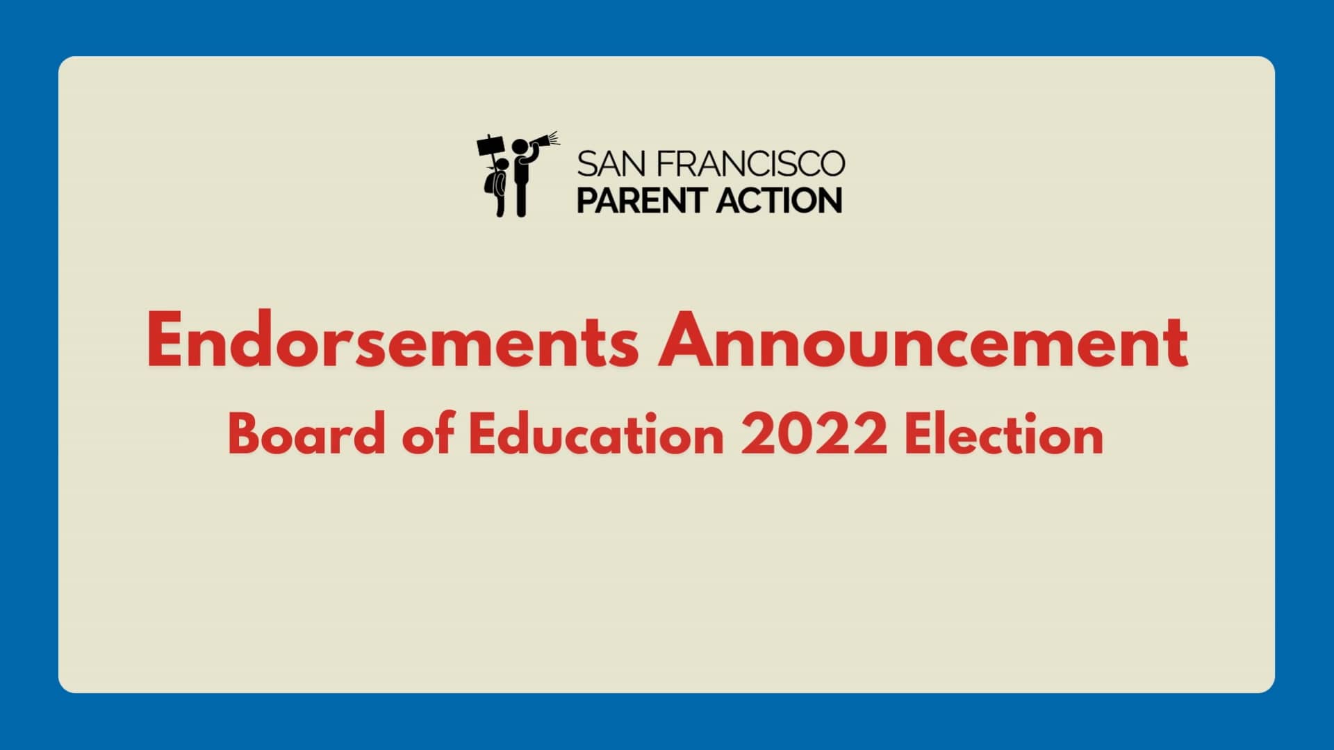 SF Parent Action Announces Endorsements: Lainie Motamedi & Lisa ...