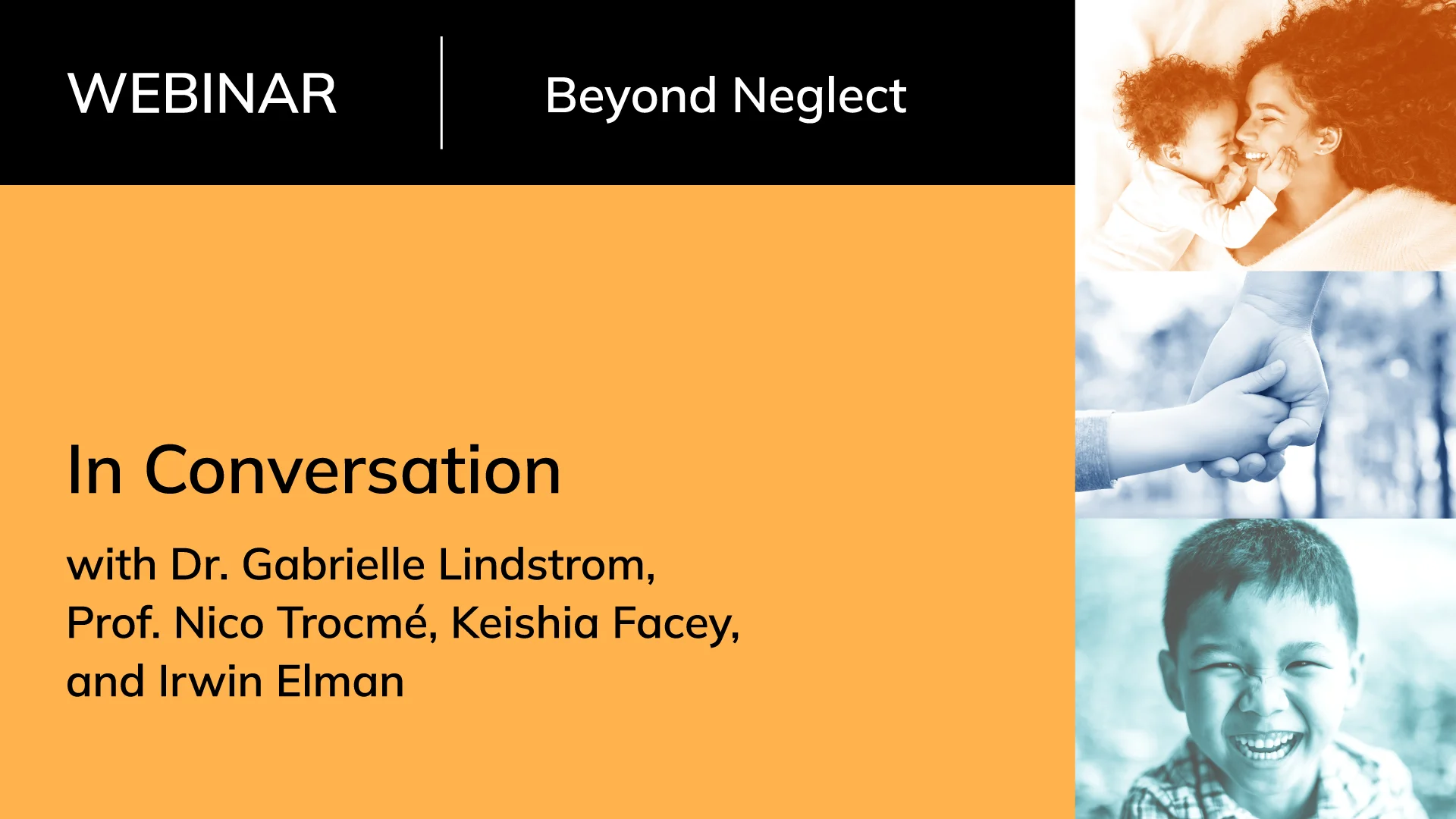 In Conversation - Dr. Gabrielle Lindstrom, Prof. Nico Trocmé, Keishia ...