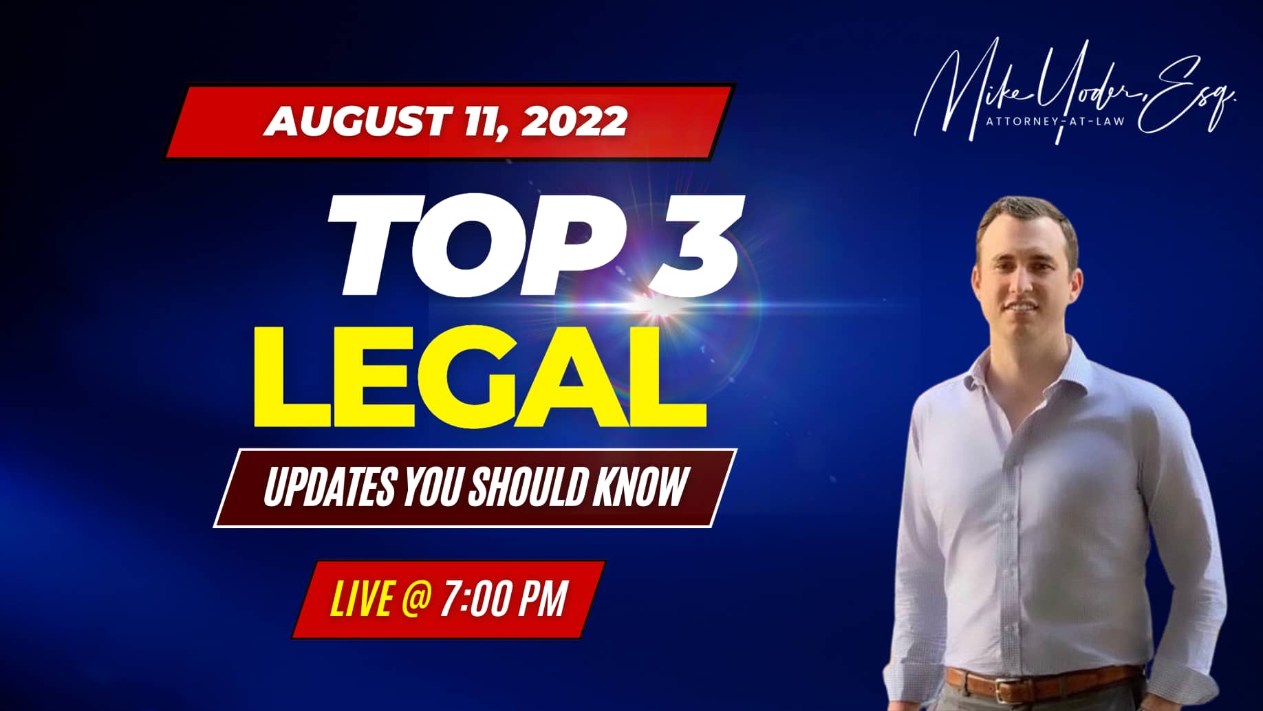 Mike Yoder, Esq. - FBI Raid at Mar-a-Lago, PREP Act, & Private Schools ...
