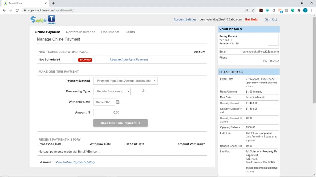 Pay Rent with a Card on Vimeo