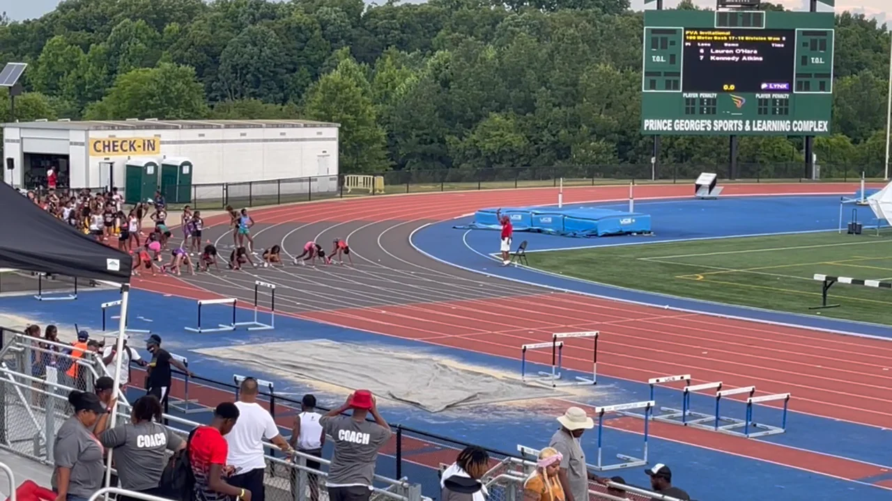 Aniyah Williams 100m , 13.05 , lane 5, 2nd place on Vimeo