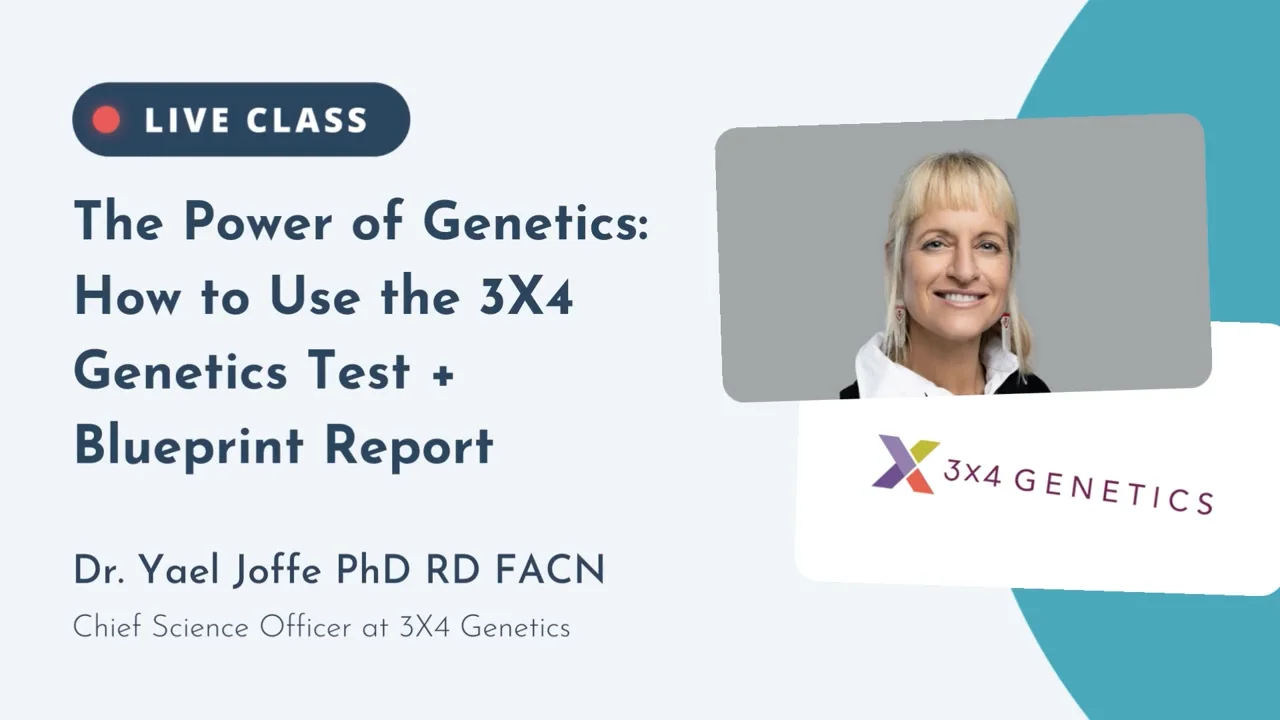 The Power of Genetics: How to Use the 3x4 Genetics Test + Blueprint ...