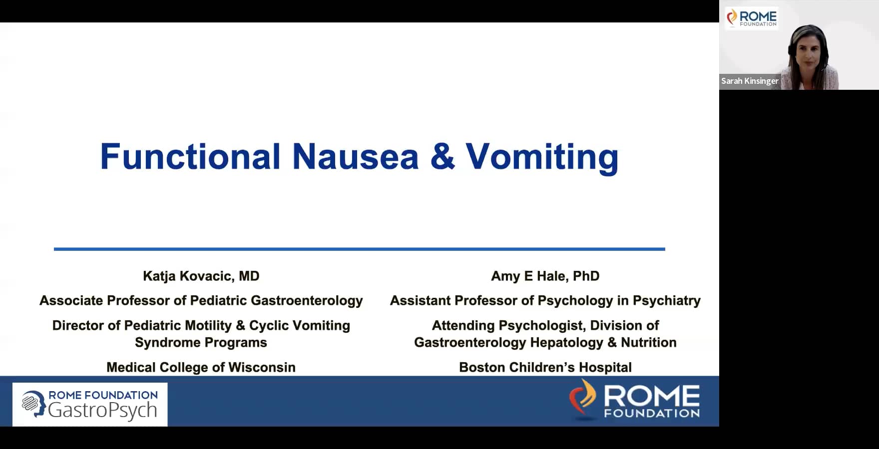 Rome Foundation GIPsych Pediatic Case Series- Functional Nausea and ...