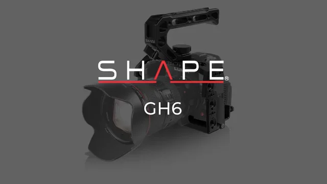 SHAPE Camera Bundle Rig Kit for Panasonic Lumix GH6 – SHAPE wlb SHAPE Camera Bundle Rig Kit for Panasonic Lumix GH6 – SHAPE wlb