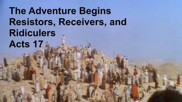 Resistors, Receivers, And Ridiculers on Vimeo