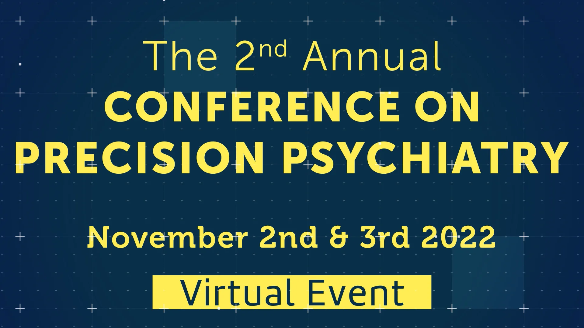 Precision Psychiatry 2022 Conference Promo