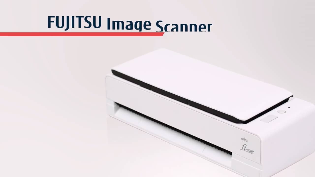 FUJITSU Image Scanner fi-800R Introduction on Vimeo