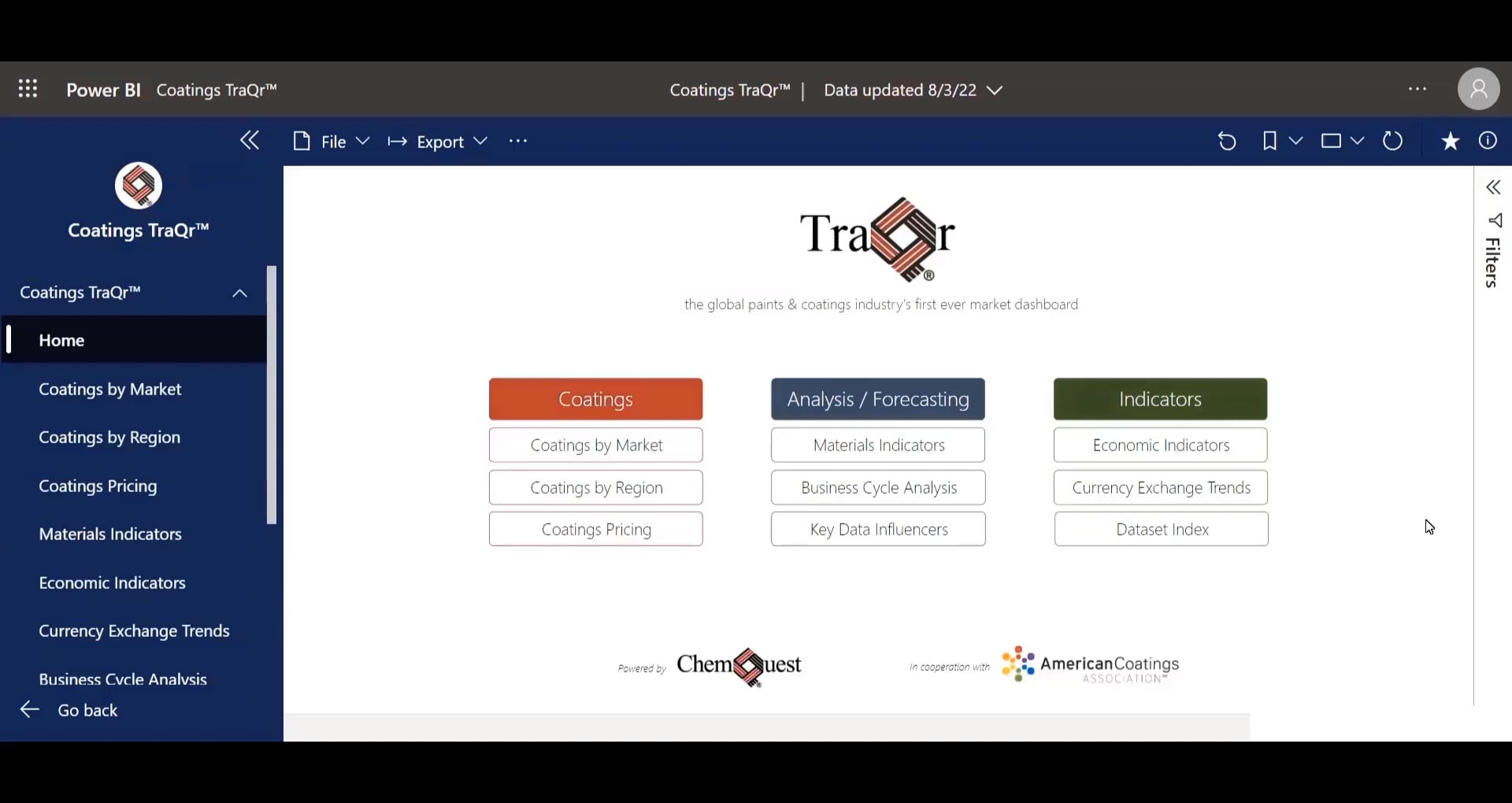 Introducing Coatings TraQr™ to a new subscriber from a raw materials ...