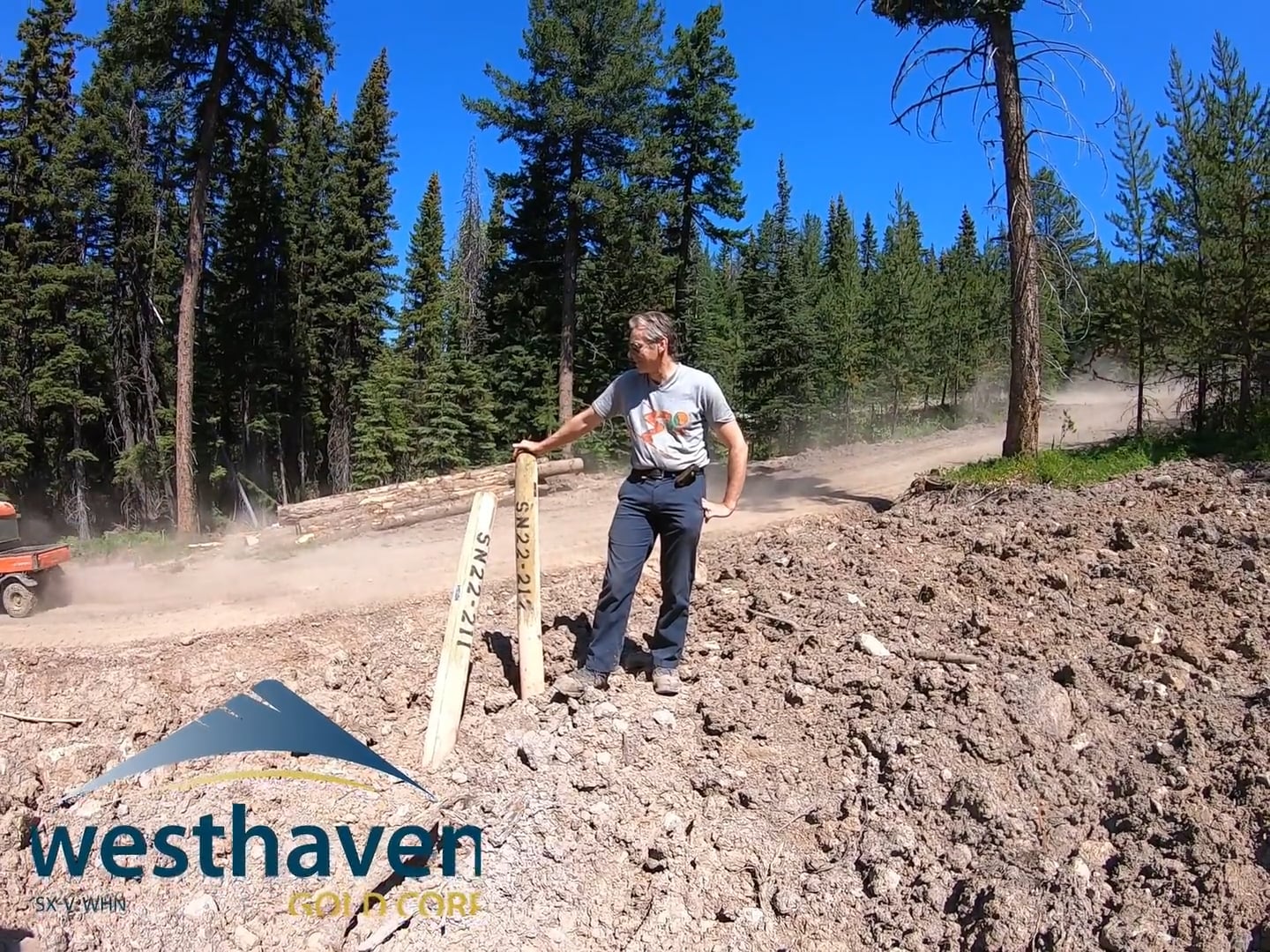 Shovelnose property tour with Westhaven Gold's Peter Fischl on Vimeo