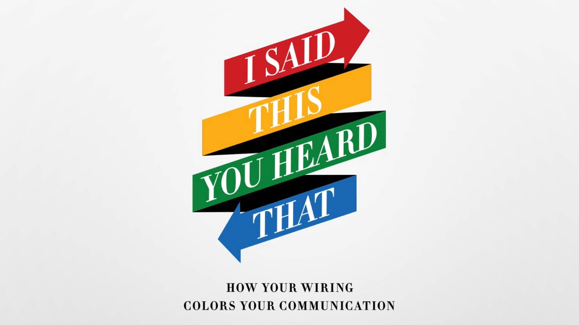 I Said This, You Heard That - Teachers 1080 on Vimeo