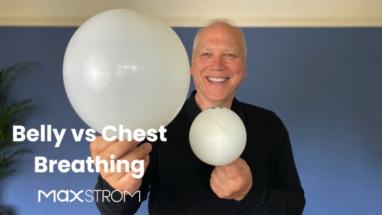 Belly vs Chest Breathing on Vimeo