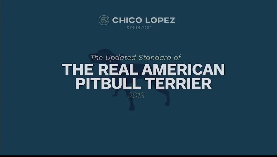 Pitbull Breed standard. The standard of the APBT on Vimeo