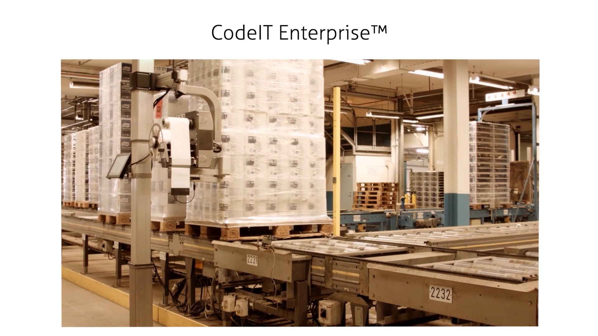 CodeIT and Evolabel FlexWipe Pallet Labelling on Vimeo