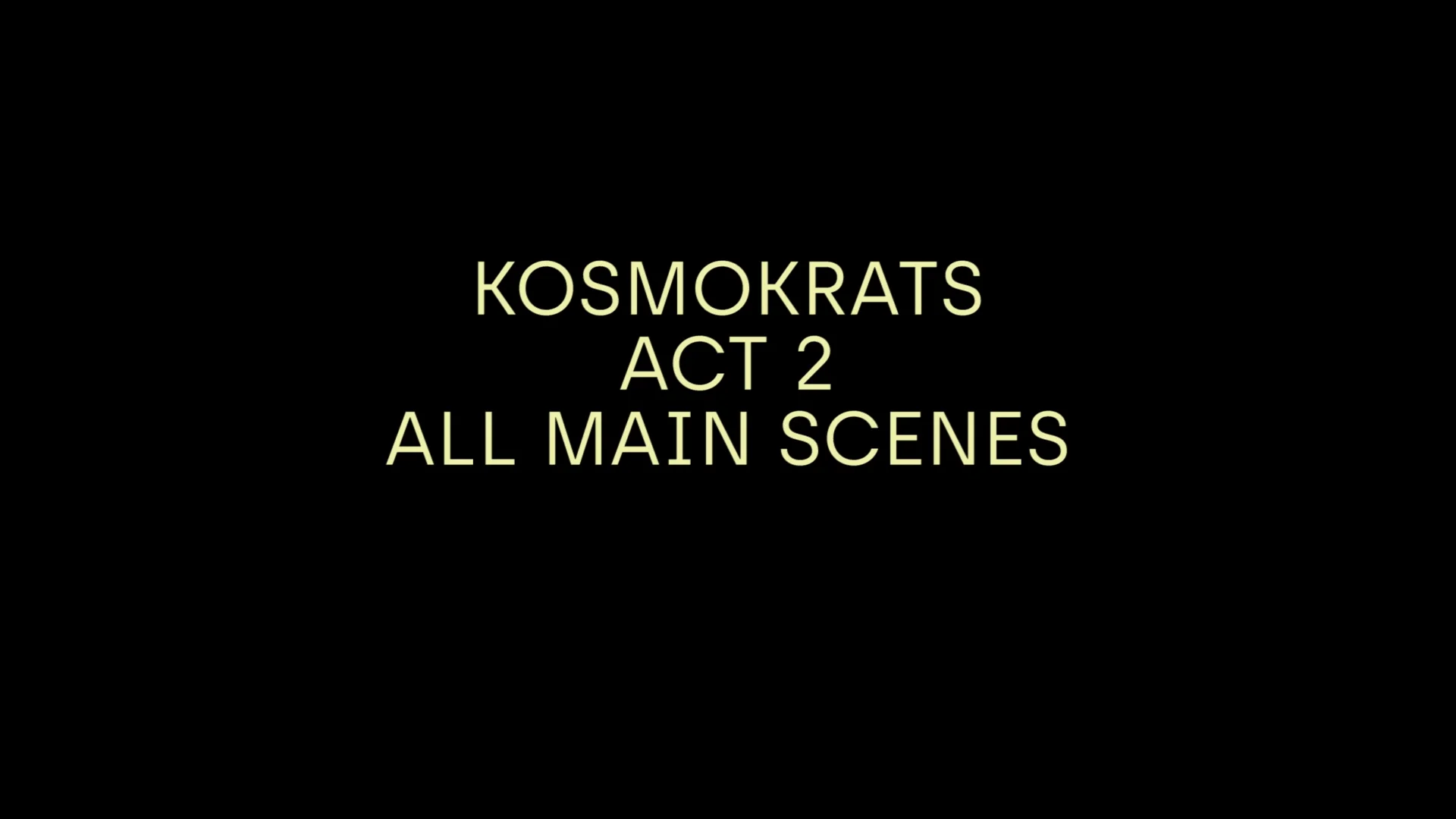 Act 2 - All main scenes v2
