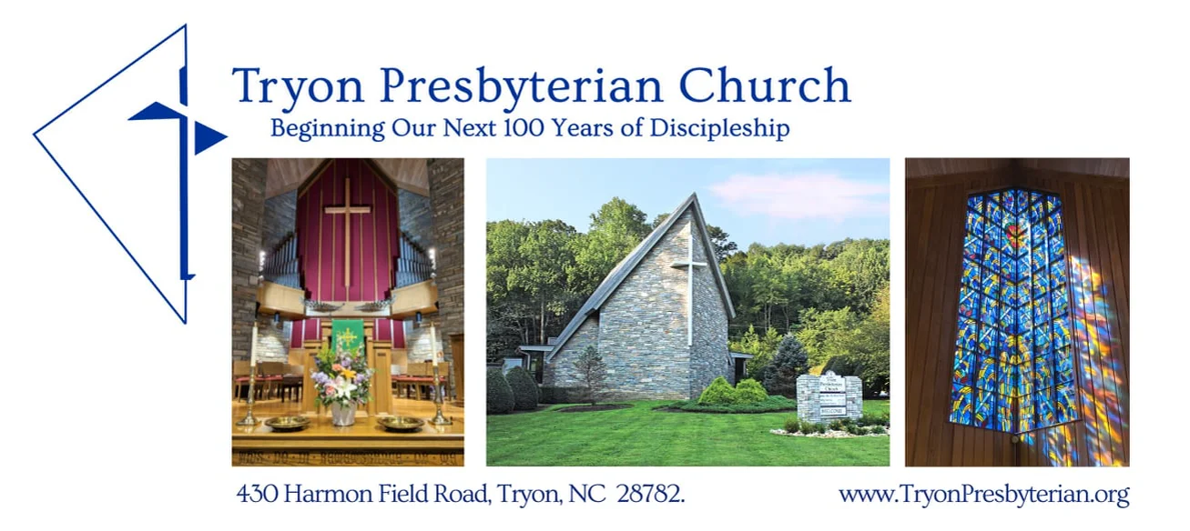 Worship at Tryon Presbyterian Church on Sunday, August 14, 2022 on Vimeo