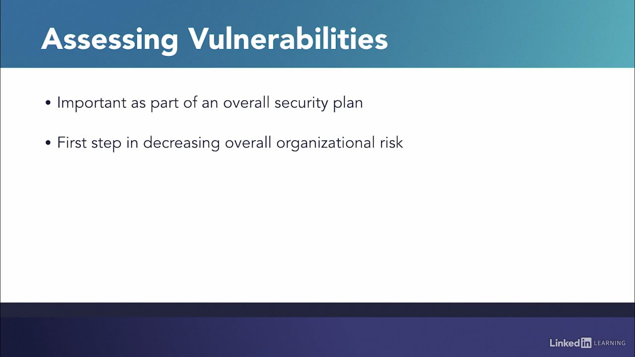 6. Assessing vulnerabilities.mp4 on Vimeo