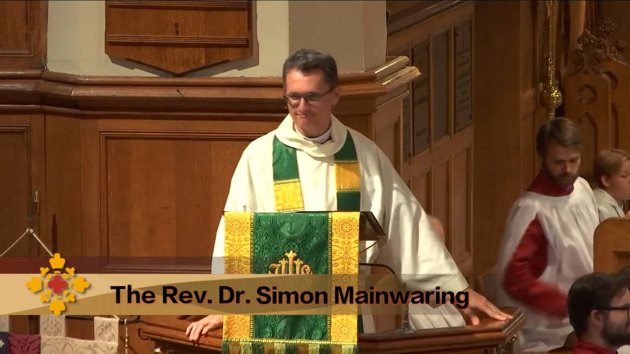 The Rev. Dr. Simon Mainwaring | August 14, 2022 on Vimeo