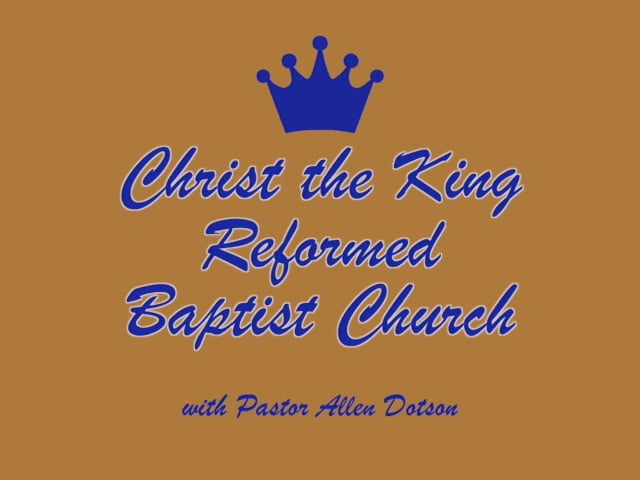 Acts 11+1-30, Pastor Allen Dotson on Vimeo