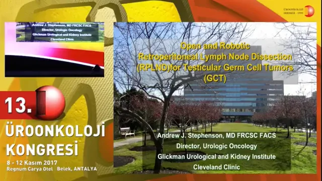 OPEN AND ROBOTIC RETROPERITONEAL LYMPH NODE DISSECTION (RPLND) FOR ...