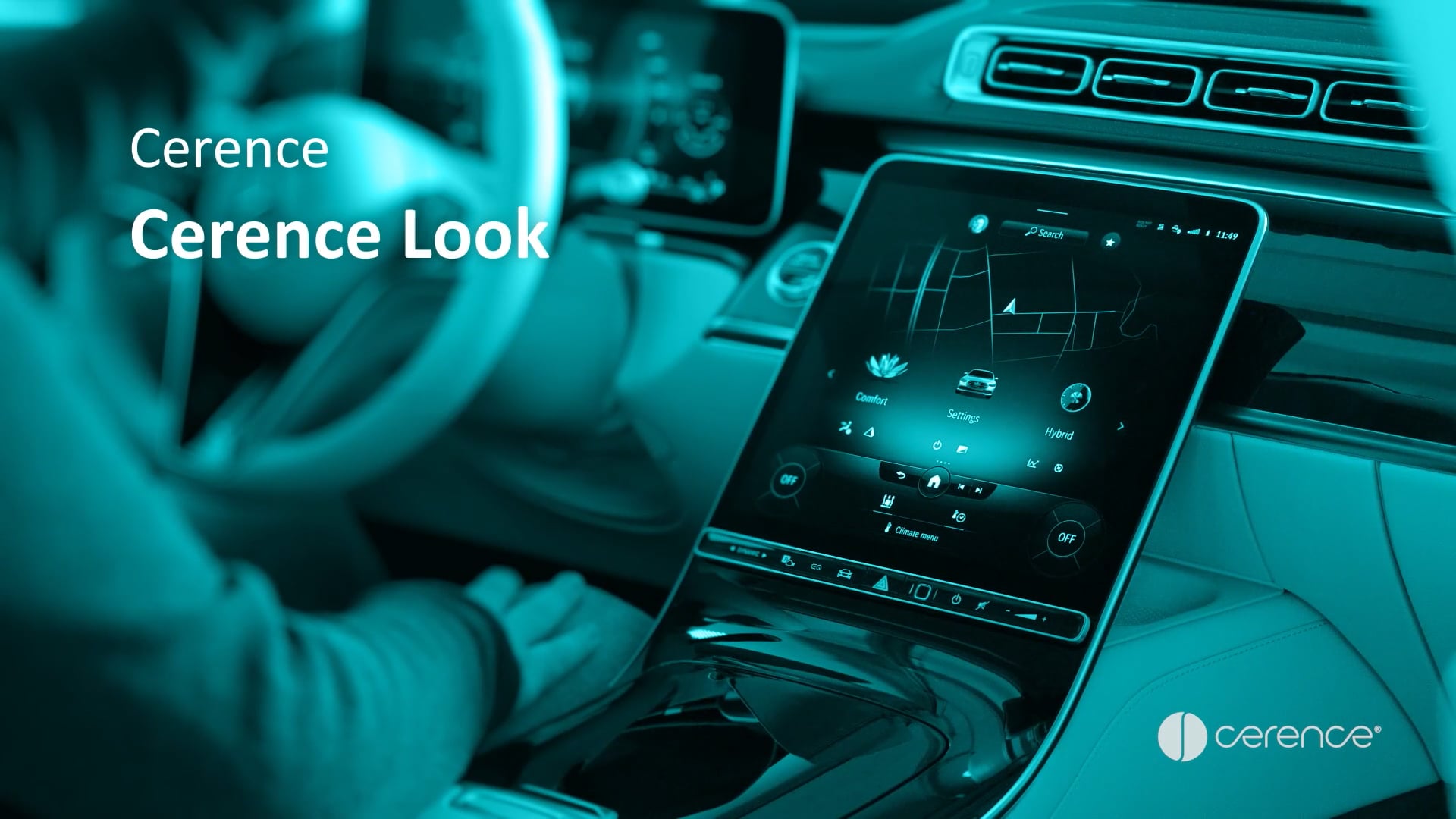 Mercedes MBUX System - Cerence Look on Vimeo