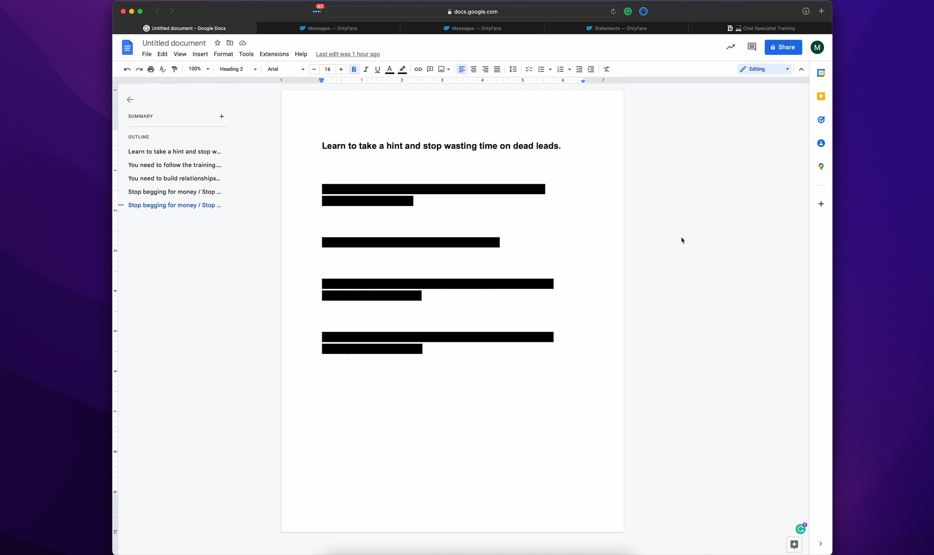 August 15th, 2022 - Chatter Training & Review on Vimeo
