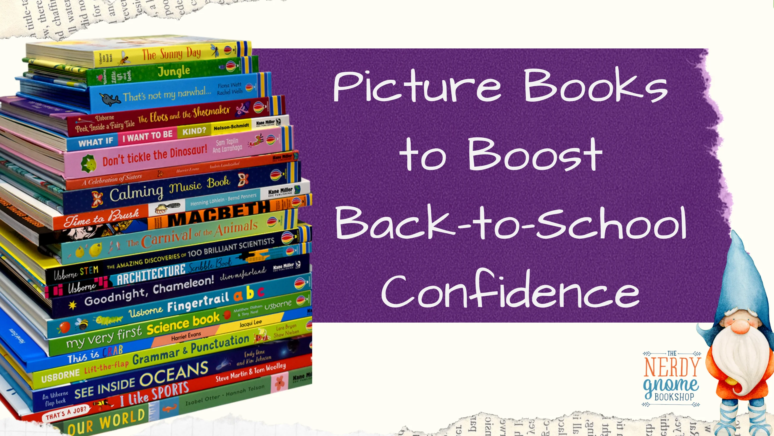 Books for Back to School Confidence on Vimeo