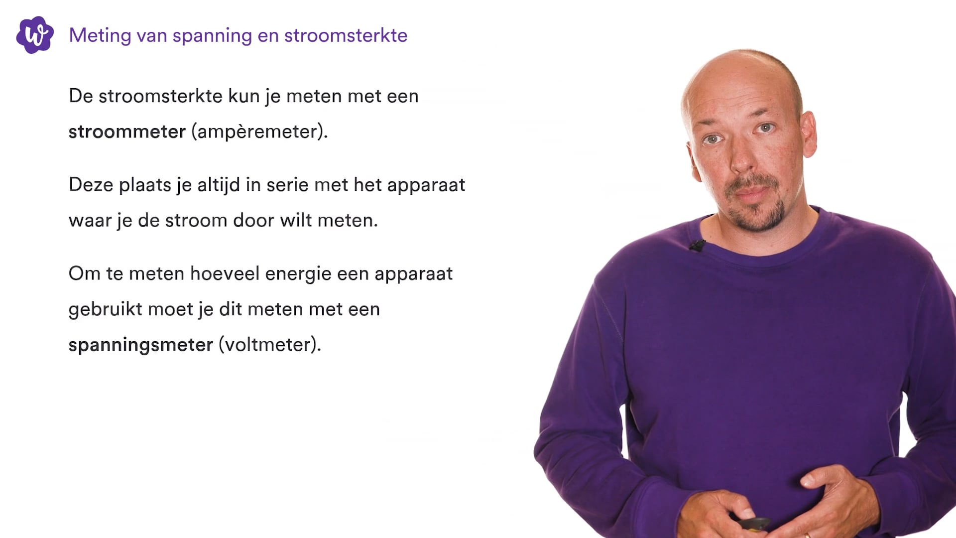 Meting van spanning en stroomsterkte oefenen | StudyGo
