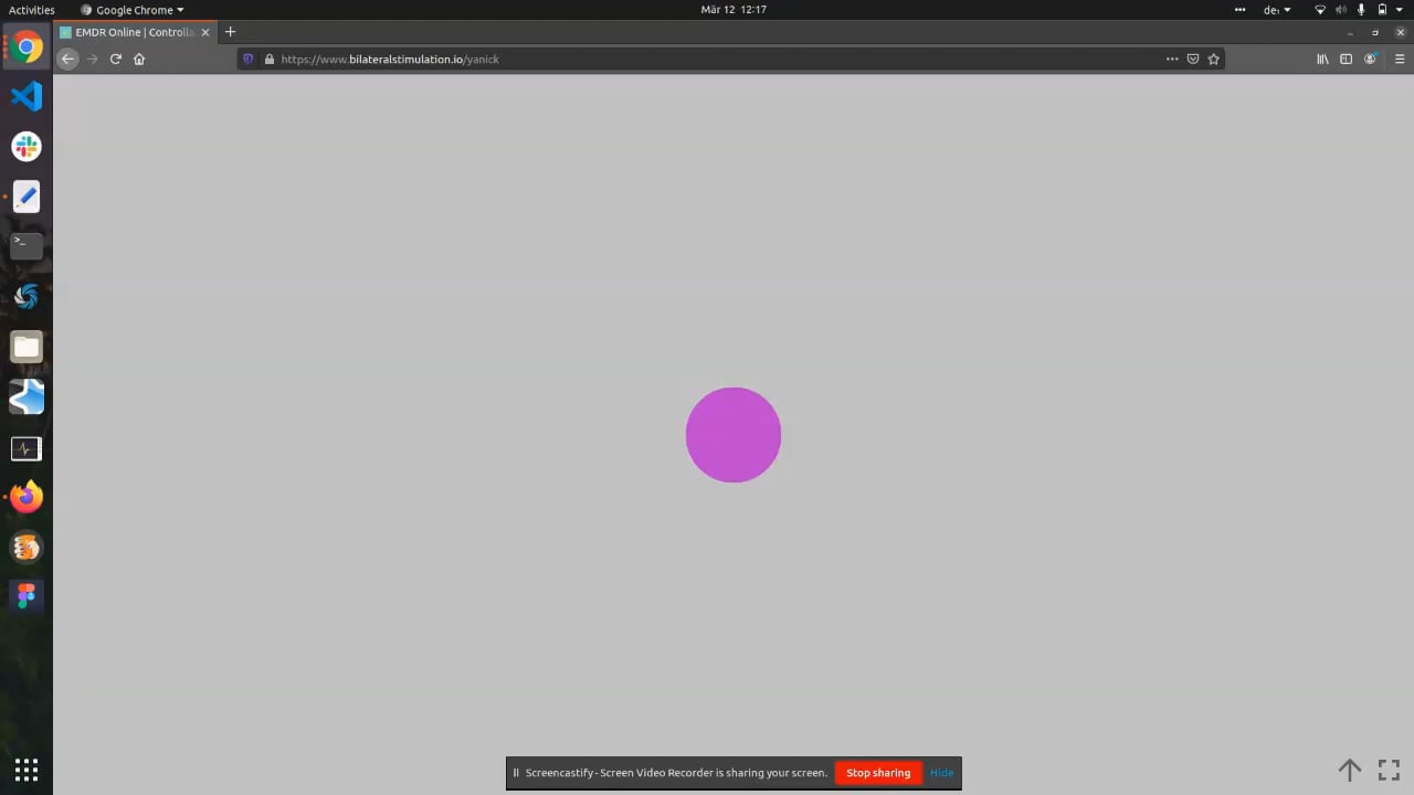 Part 2 | bilateralstimulation.io Tutorial | Combining it with Video on ...