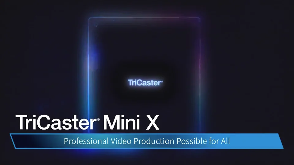 TriCaster Mini X Promo