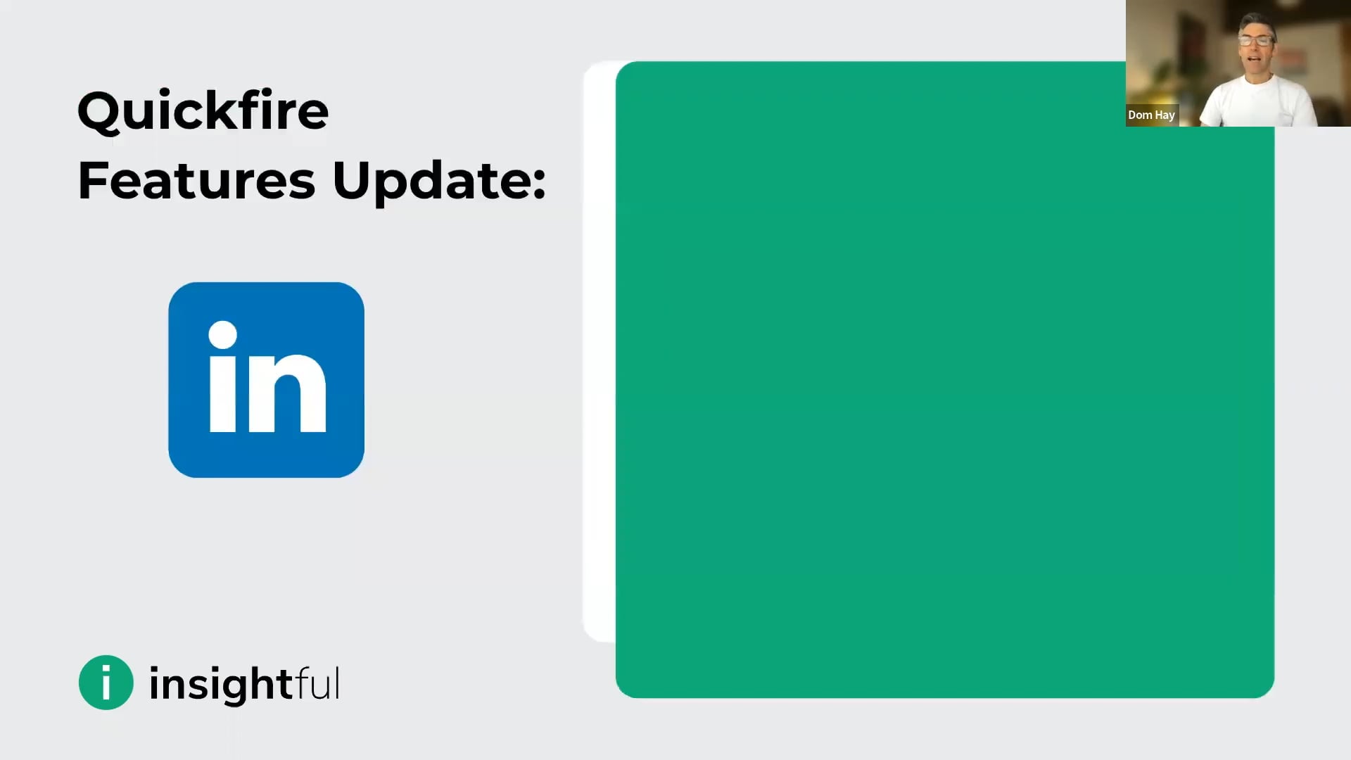 Ep #49 Update #4 - Quickfire LinkedIn Feature Updates on Vimeo