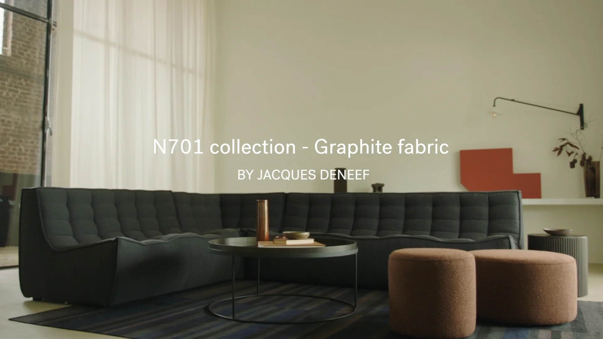 Ethnicraft | Focus: N701 collection - Graphite fabric on Vimeo
